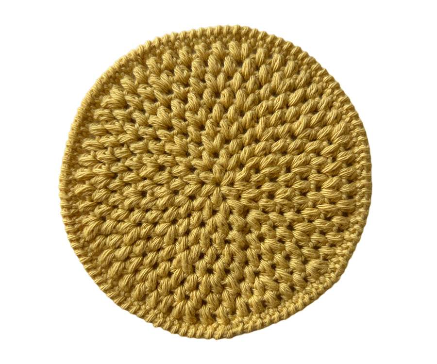 Miniatyr – Virkad stor rund matta till dockhus, dockskåp och ...